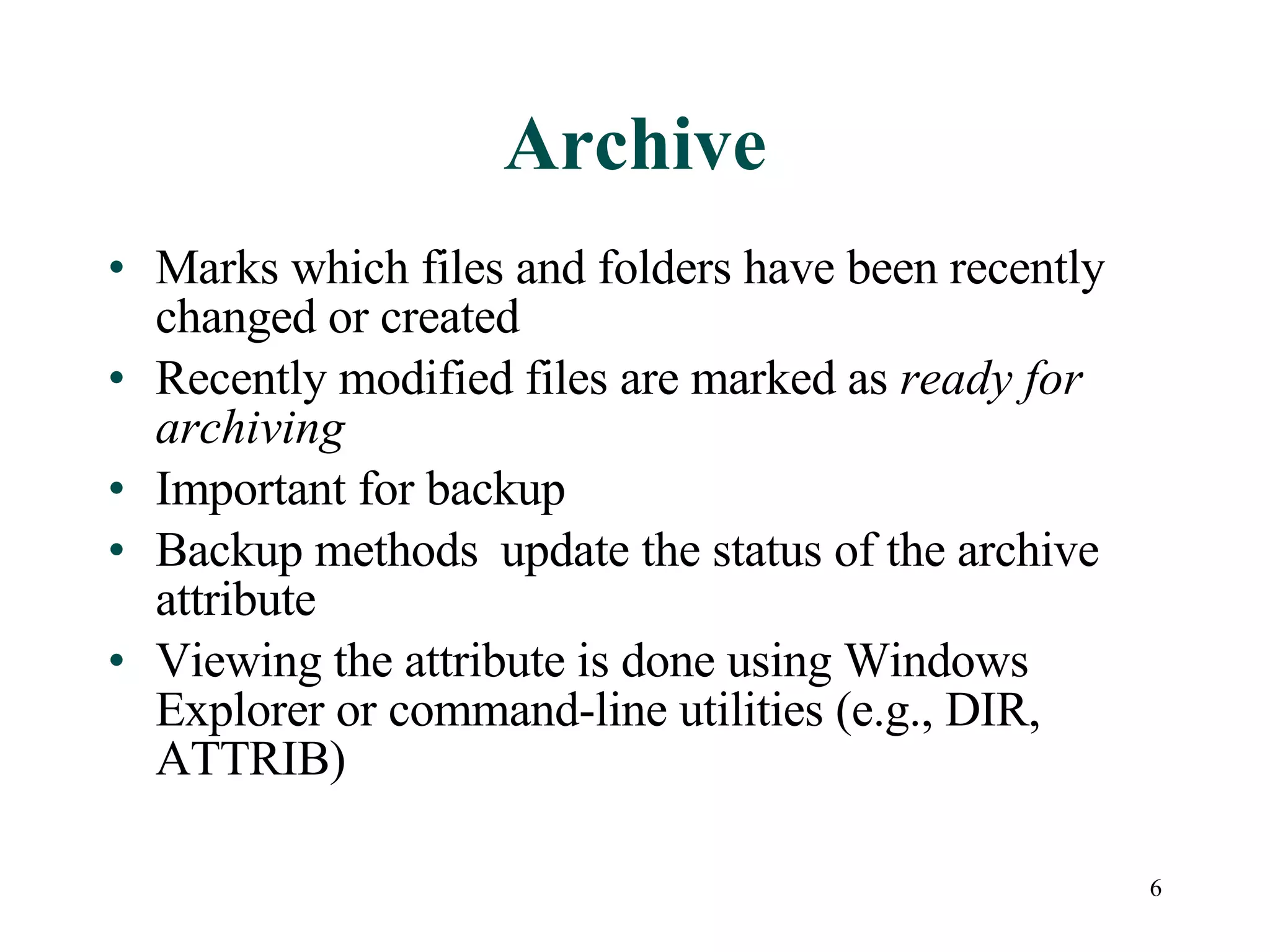Chapter07 Advanced File System Management | PPT