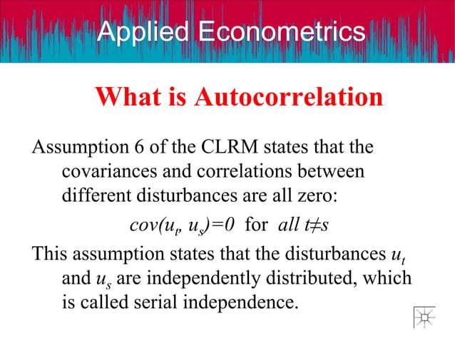 Chapter 07 - Autocorrelation.pptx | Physics | Science