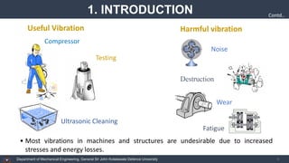 Chapter 07 - Vibration and damping of structure | PDF