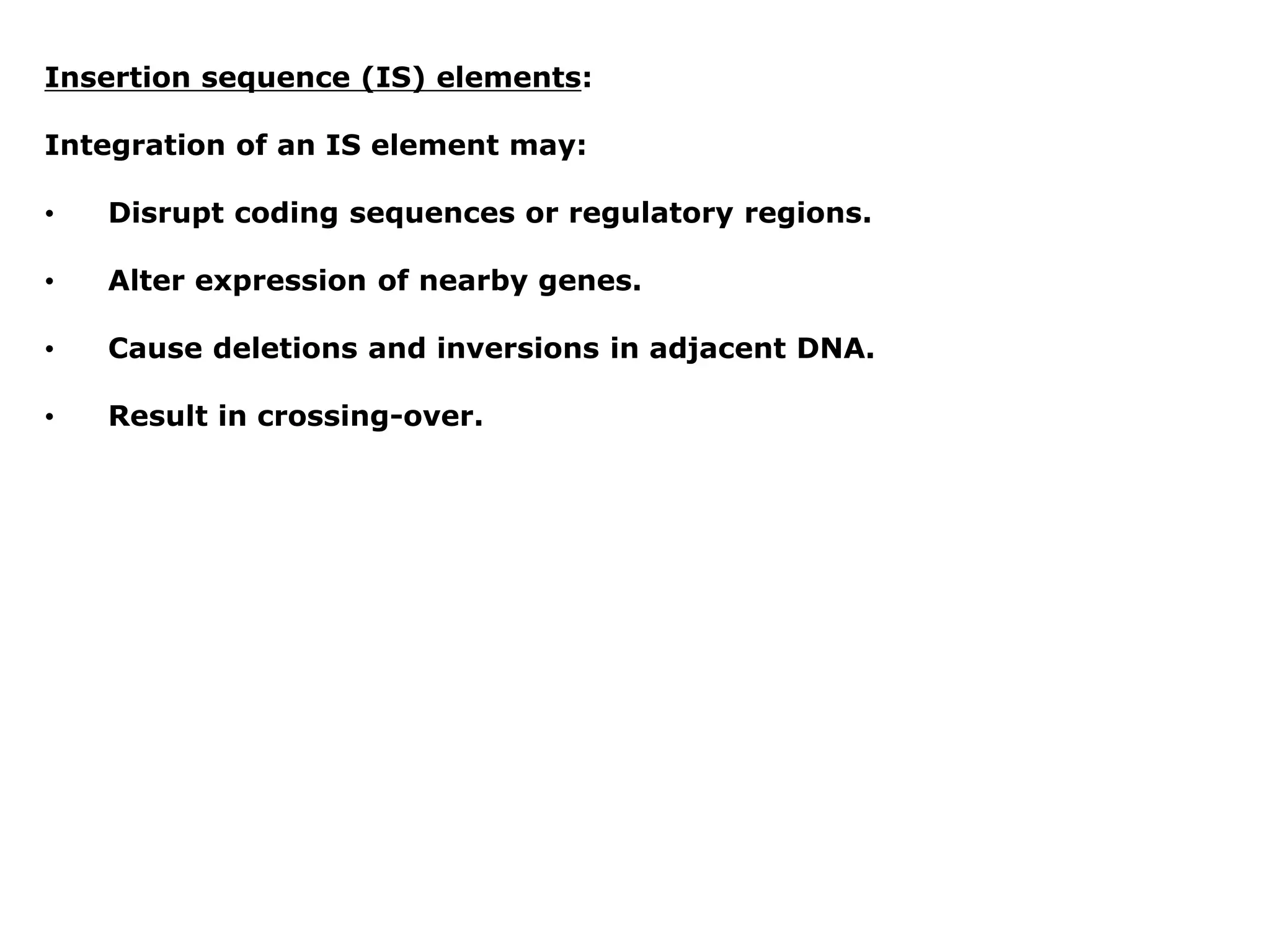 Transposable elements in prokaryotes.ppt | Programming Languages ...