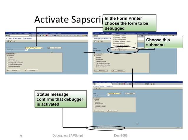 Chapter 07 debugging sap scripts | PPT