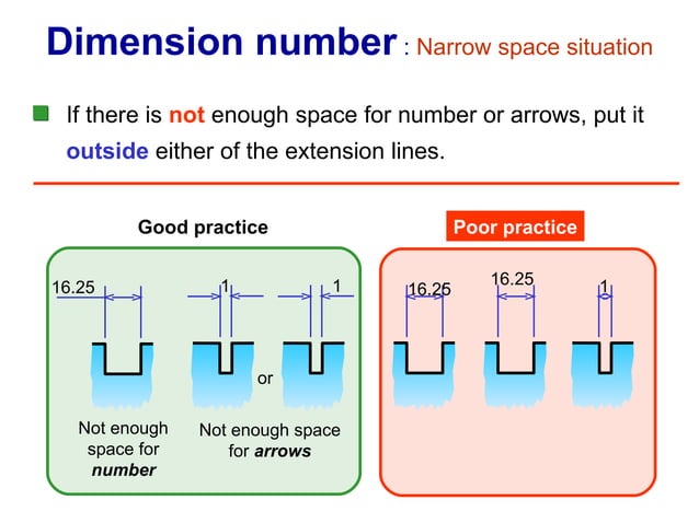 Engineering Drawing: Chapter 07 dimensioning | PPT
