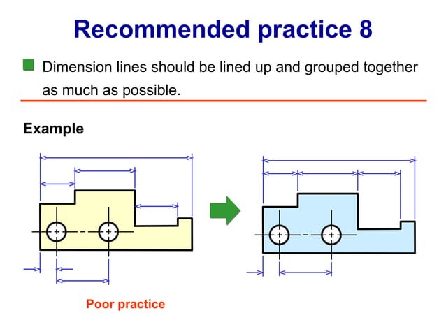 Engineering Drawing: Chapter 07 dimensioning | PPT