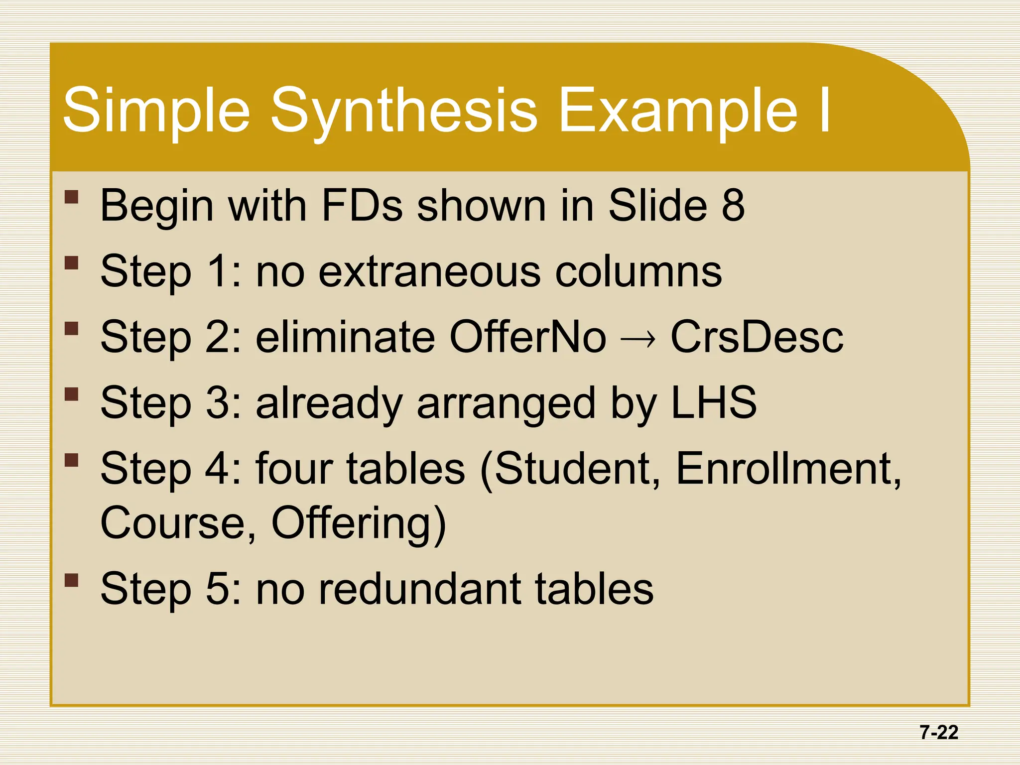Normalization of Relational Tables - How | PPT