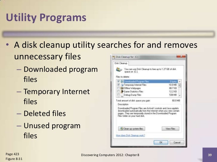ch08-types-of-utility-programs-and-operating-system