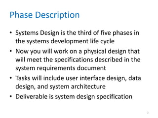 System Analysis and Design | PPTX
