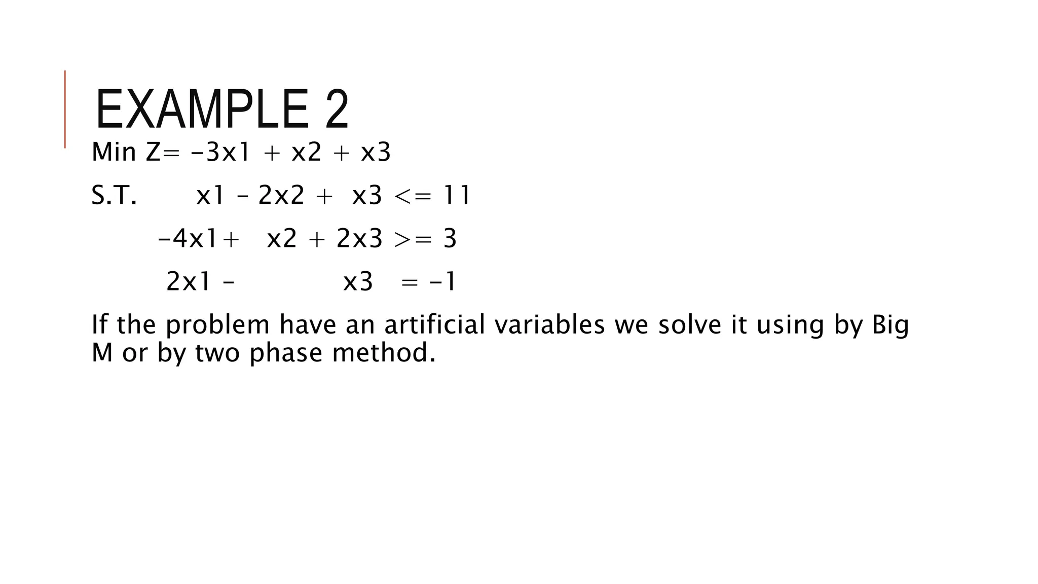 Operation research - the revised simplex method | PPTX