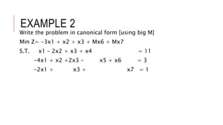 Operation research - the revised simplex method | PPTX