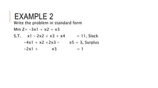 Operations Research - The Revised Simplex Method | PPTX