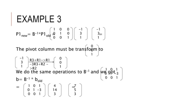 Operations Research - The Revised Simplex Method | PPT