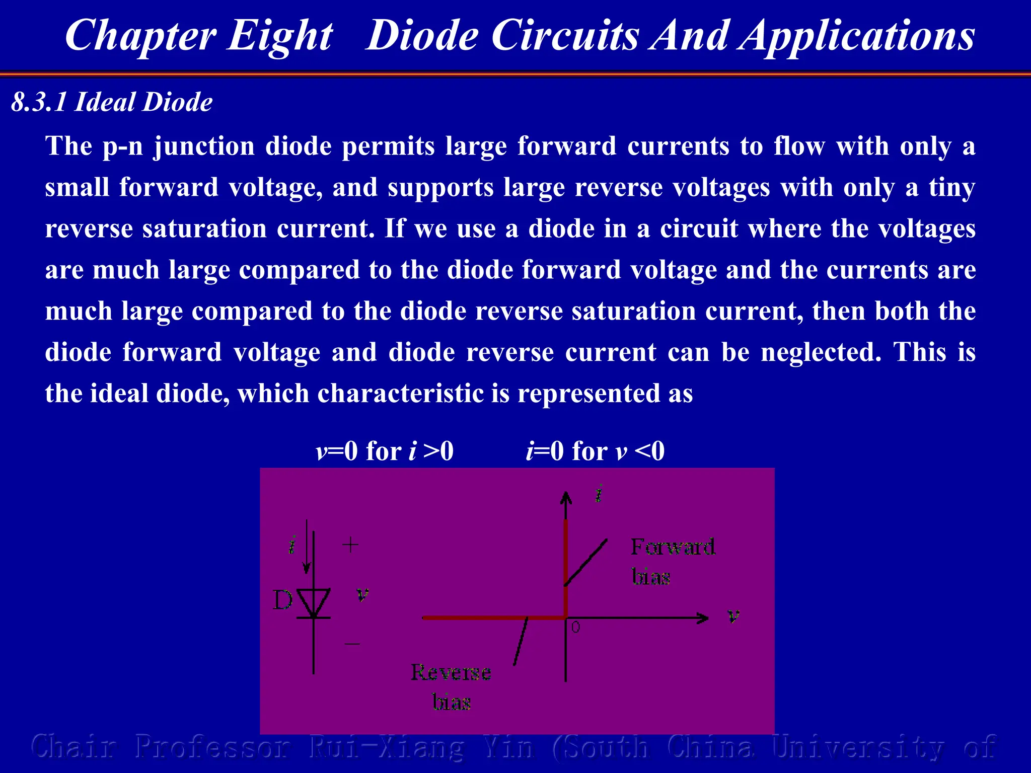 Chapter 08.ppt Diode Circuit and applications | PPT