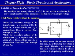 Chapter 08.ppt Diode Circuit and applications | PPT