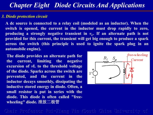 Chapter 08.ppt Diode Circuit and applications | PPT
