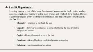 What is Commercial Bank? Its Importance, Types and Departments and ...