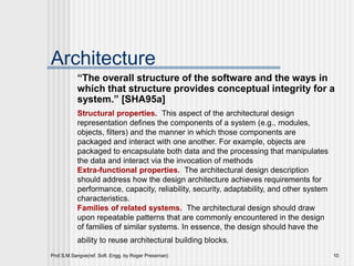 Design concepts in software engineering presentation | PDF