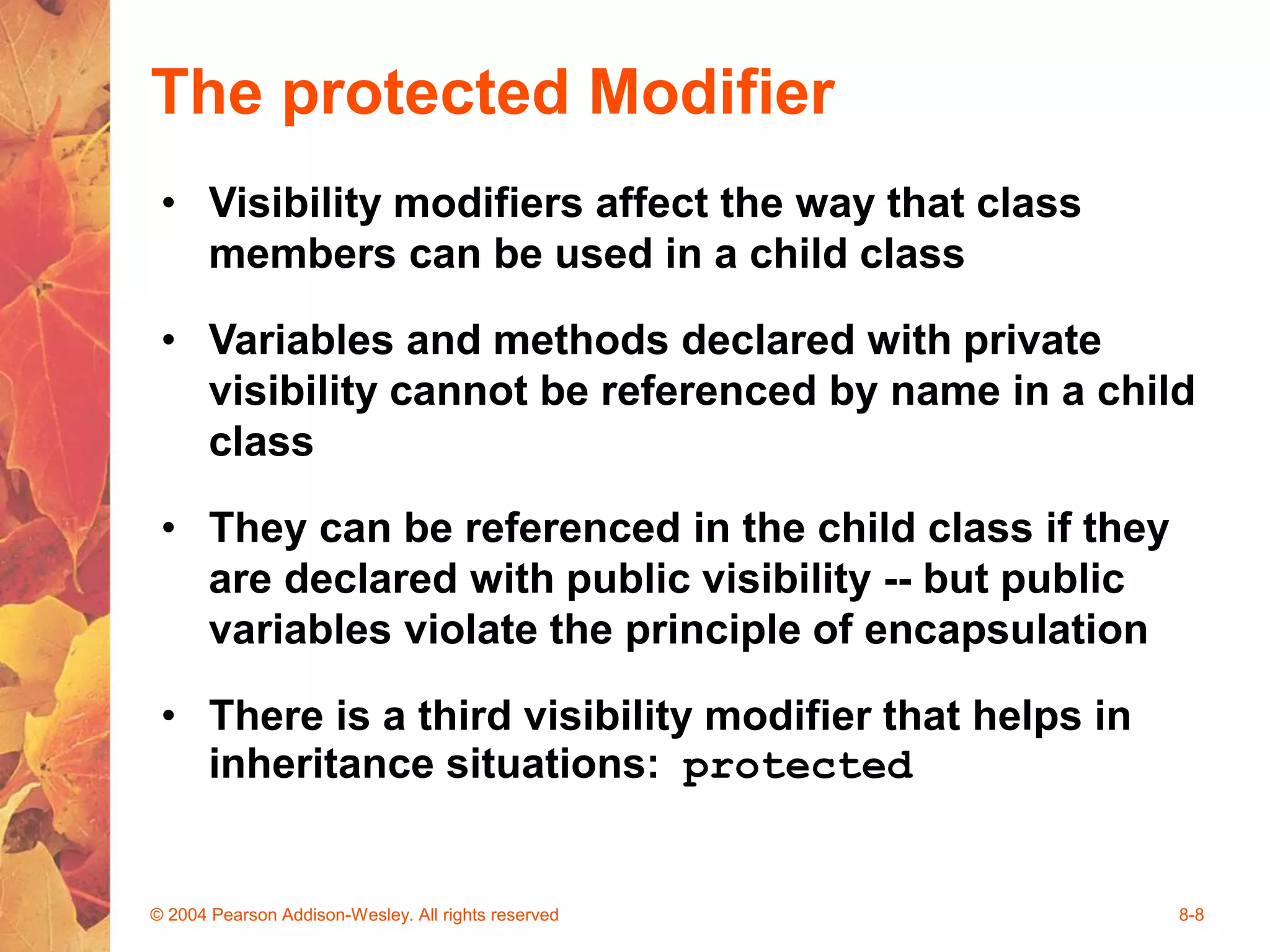 Chapter08 - Inheritance.ppt
