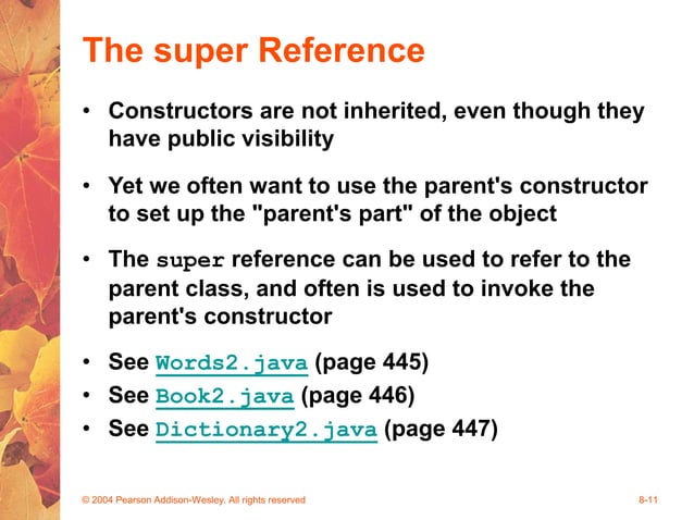 Chapter08 - Inheritance.ppt