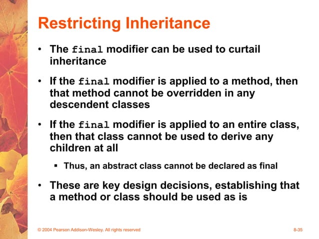 Chapter08 - Inheritance.ppt