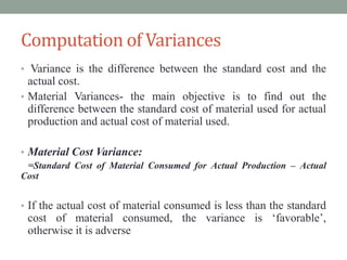 Chapter 08 Standard Costing | PPTX