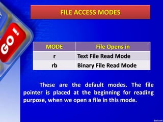 Chapter 08 data file handling | PPT