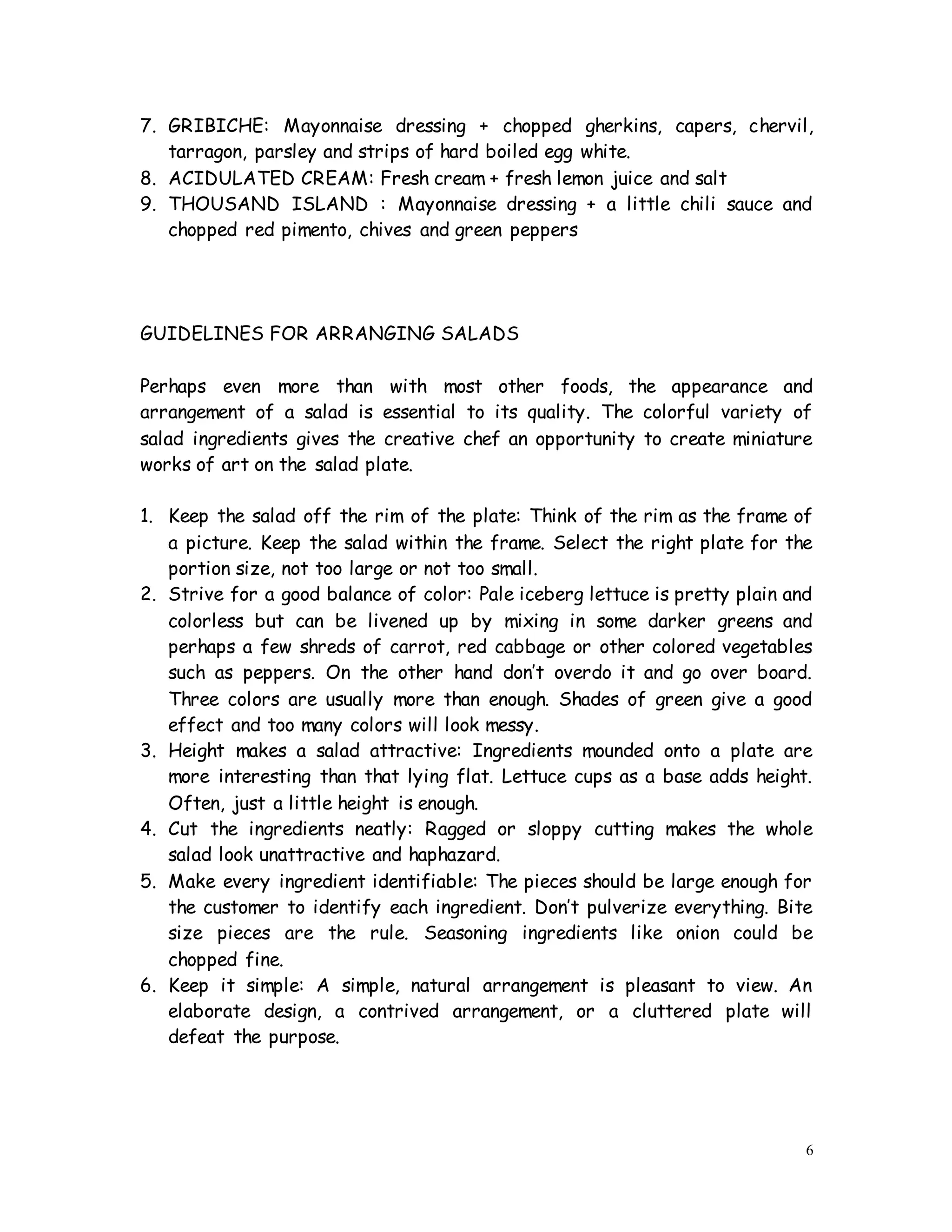 Chapter 08 salad and salad dressing | DOCX