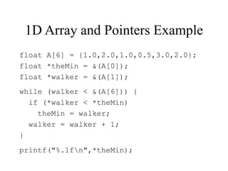 Chapter09-10 Pointers and operations .PPT | Programming Languages | Computing