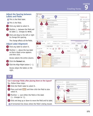 Micro Soft Access - Creating Forms | PDF