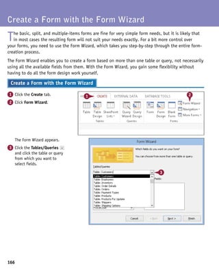 Micro Soft Access - Creating Forms | PDF