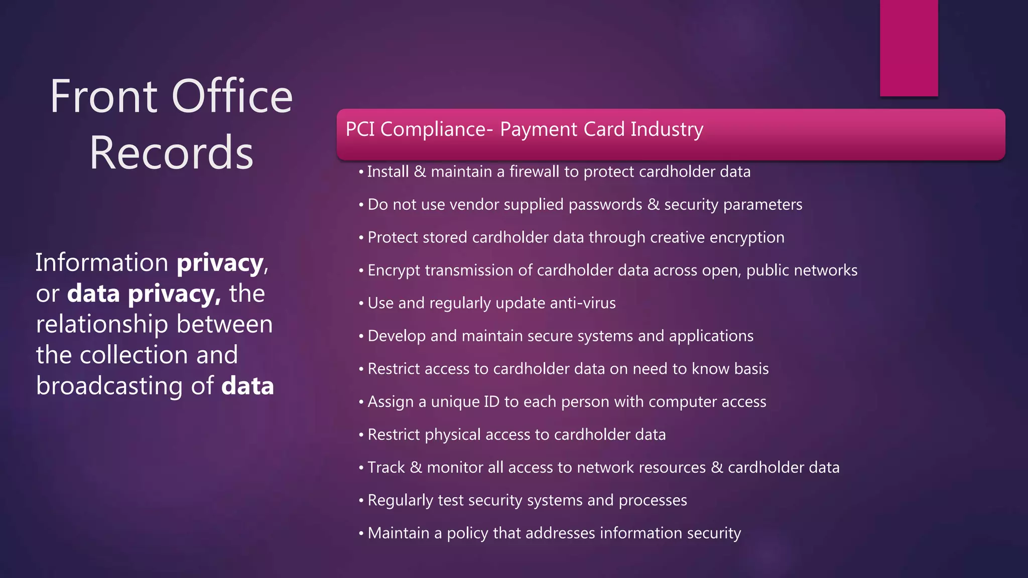 Chapter 09 Managing Front Office Operations HOT 333 | PPT
