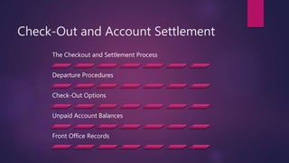 Chapter 09 Managing Front Office Operations HOT 333 | PPT