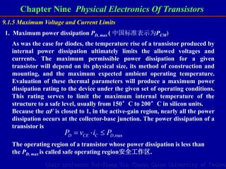 Chapter 09.ppt Physical elements of Transistors | PPT