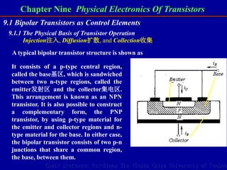 Chapter 09.ppt Physical elements of Transistors | PPT