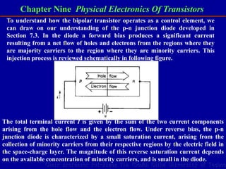 Chapter 09.ppt Physical elements of Transistors | PPT