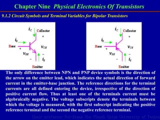 Chapter 09.ppt Physical elements of Transistors | PPT