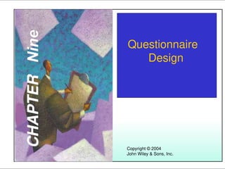 Marketing Research chapter08 Questionnaire.ppt