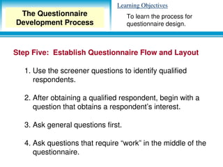 Marketing Research chapter08 Questionnaire.ppt