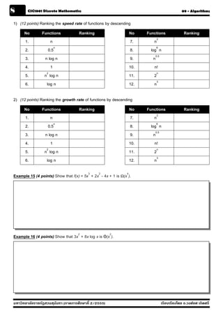 Discrete-Chapter 09 Algorithms | PDF