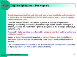 CHAPTER 09 - Digital signatures cryptography note | PPT