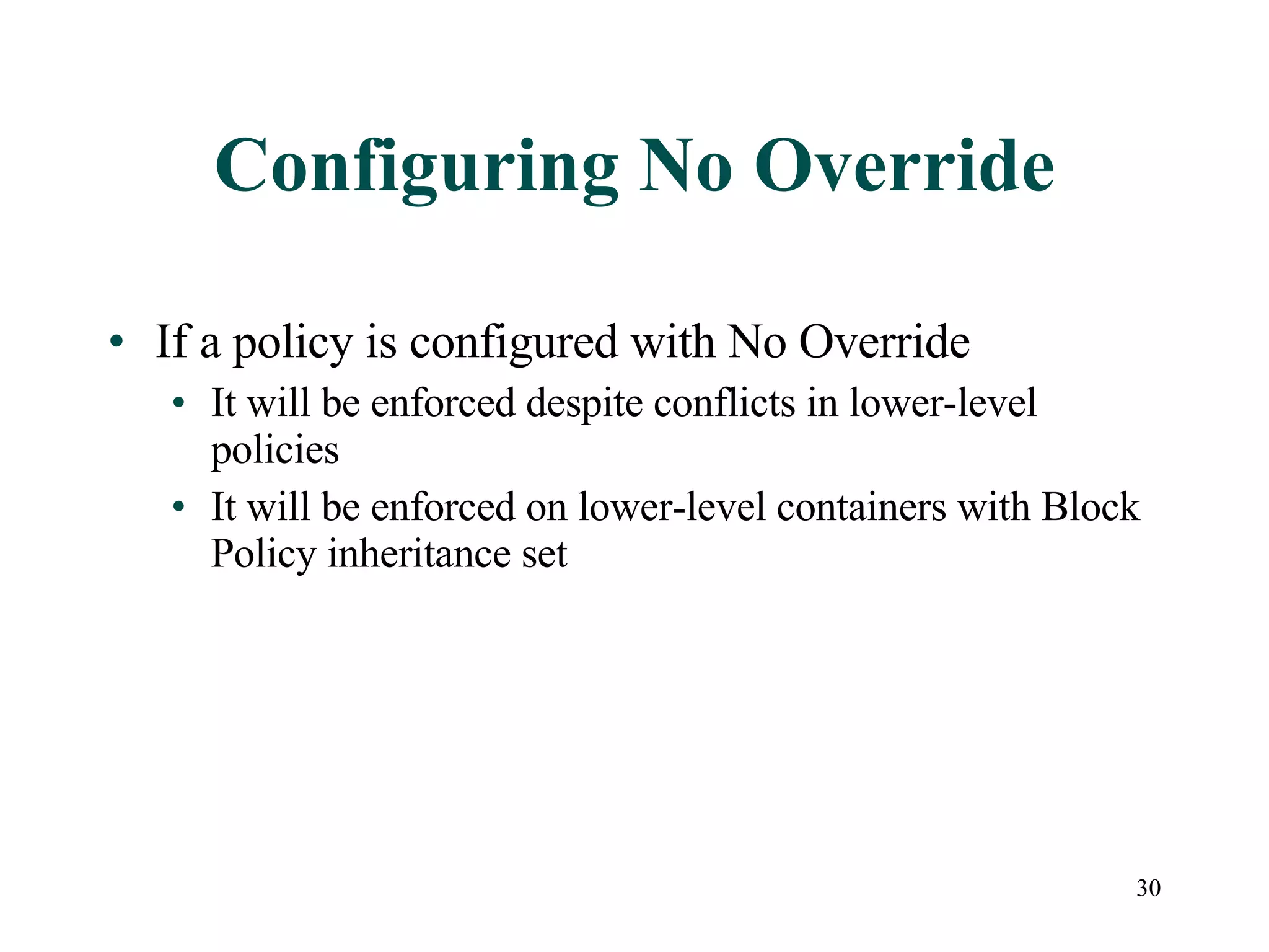 Chapter09 Implementing And Using Group Policy | PPT