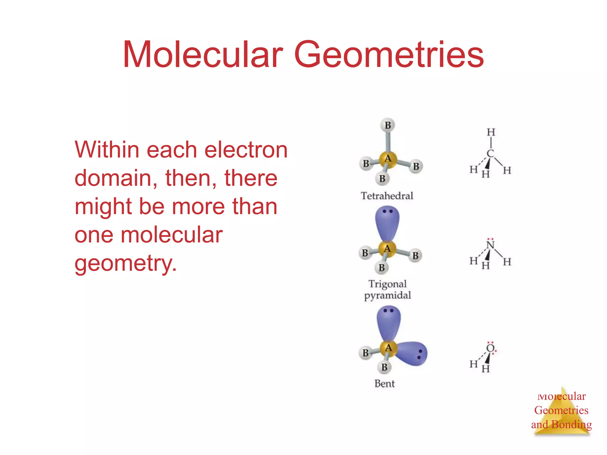 Ch. 9 Molecular Geometry | PPT