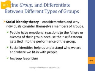 Chapter09 foundations of group behavior | PPT
