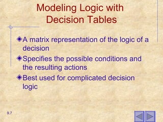 Chapter09 logic modeling | PPT
