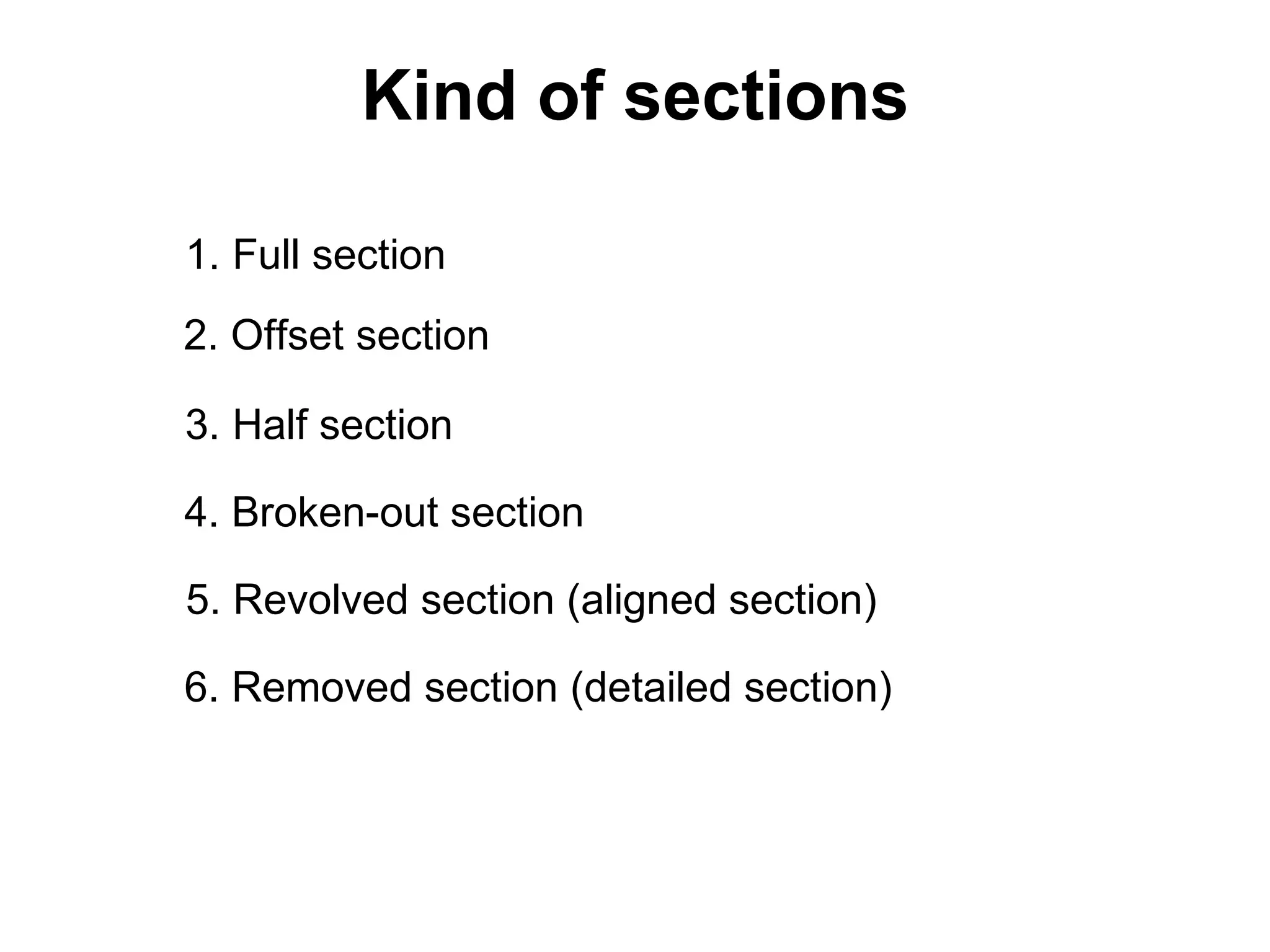 Engineering Drawing: Chapter 09 section | PPT
