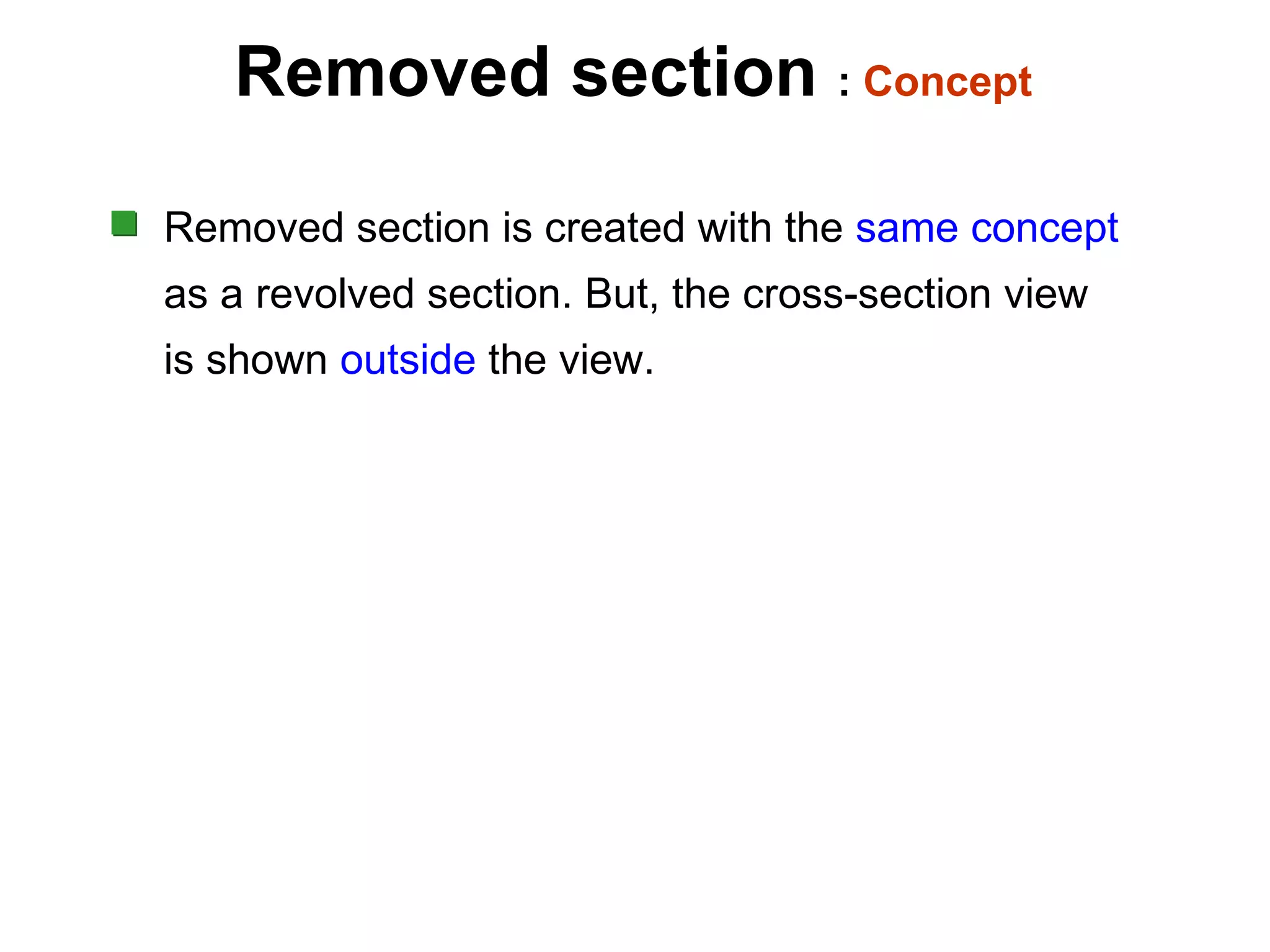 Engineering Drawing: Chapter 09 section | PPT