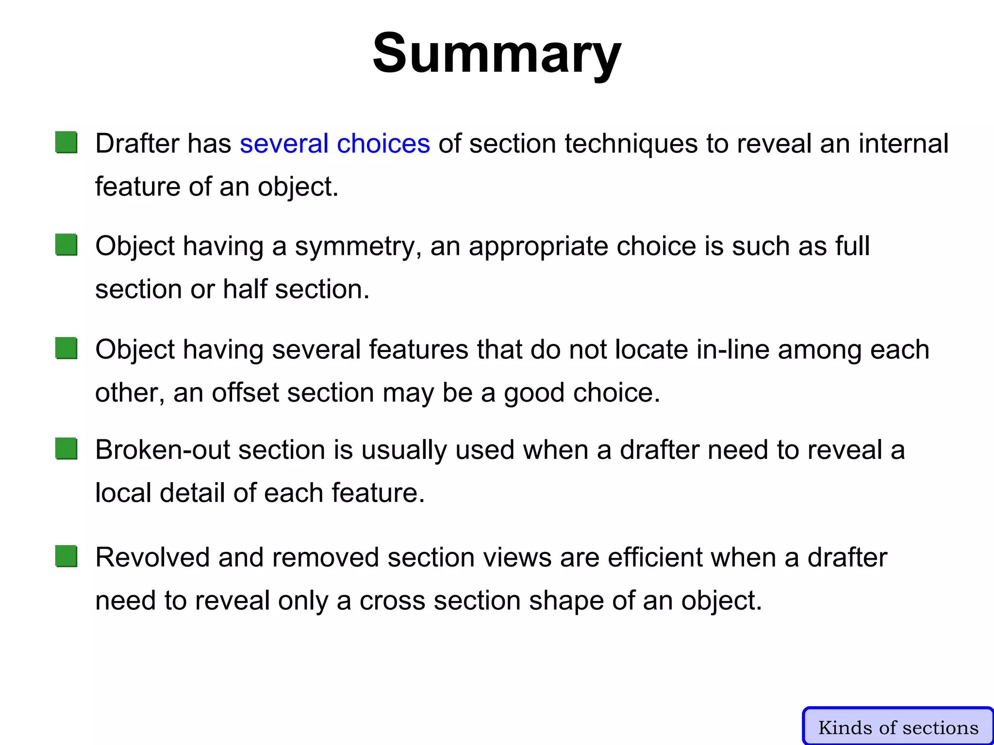 Engineering Drawing: Chapter 09 section | PPT