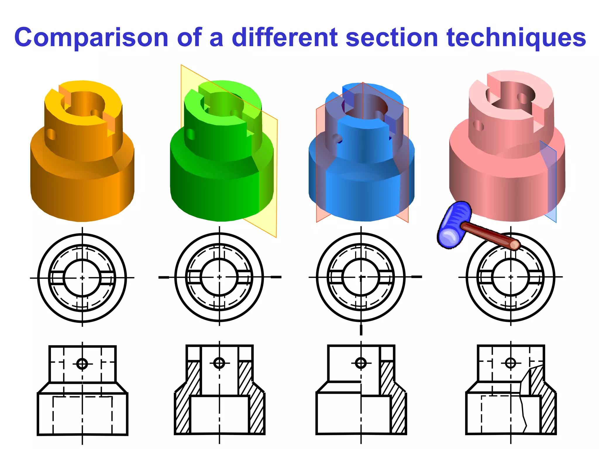 Engineering Drawing: Chapter 09 section | PPT