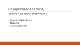 Chapter09 Unsupervised Learning Testing Cases | PPT