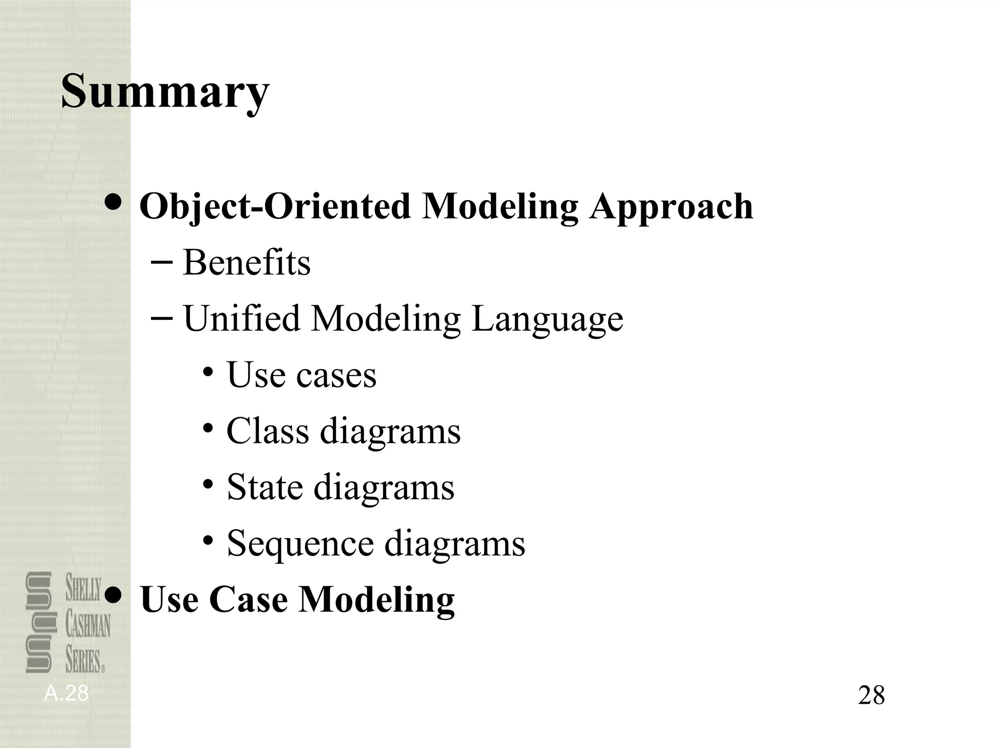 Object Oriented Analysis and Design | PPT
