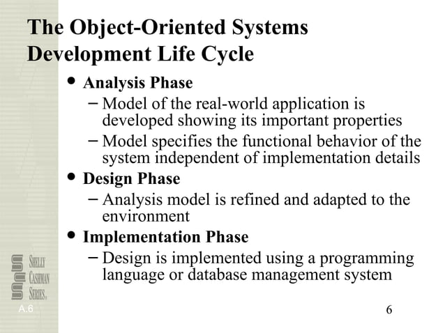 Object Oriented Analysis and Design | PPT | Computing | Technology & Computing