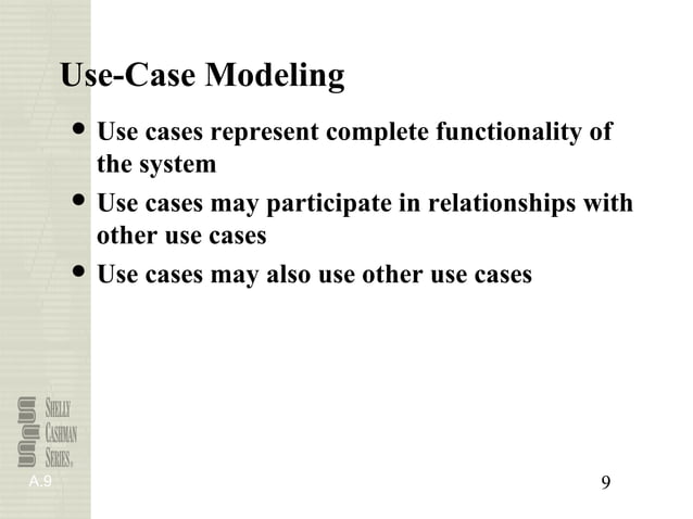 Object Oriented Analysis and Design | PPT | Computing | Technology & Computing